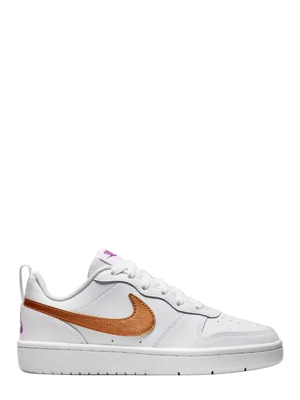 Nike Court Borough Low 2 Se - White/vivid Purple/metallic Copper