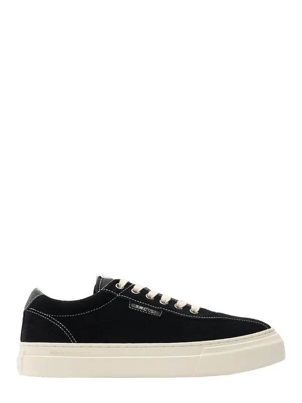 S.W.C STEPNEY WORKERS CLUB Dellow 02 Cup Suedein Sneakers - Black/white