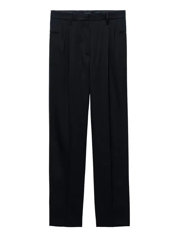 Prada Wool Trousers - Black