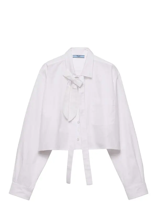 Prada Poplin Shirt - White