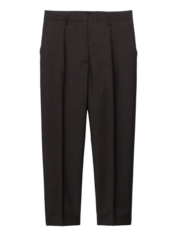 Prada Straight Leg Trousers - Grey