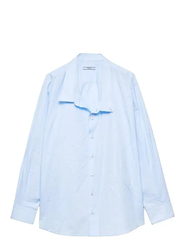 Prada Poplin Shirt - Light Blue