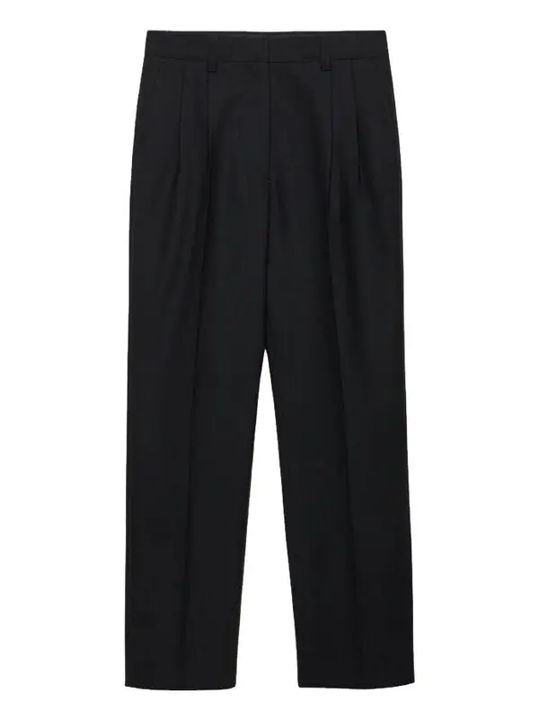 Prada Rush Stitch Pants - Black