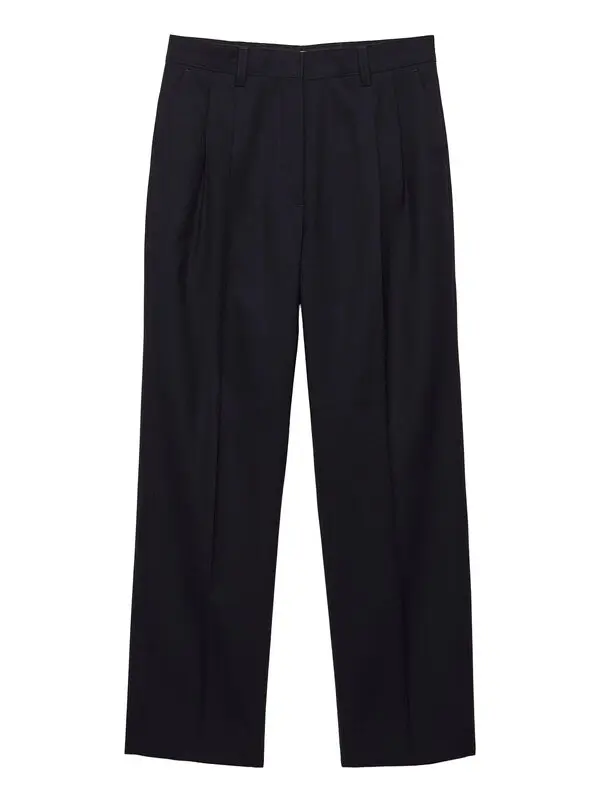 Prada Rush Stitch Trousers - Blue