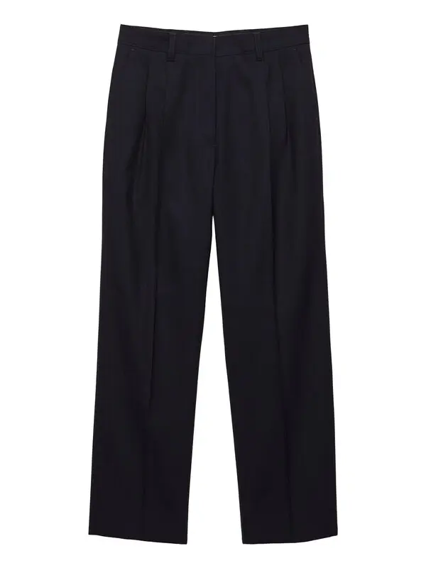 Prada Rush Stitch Pants - Navy