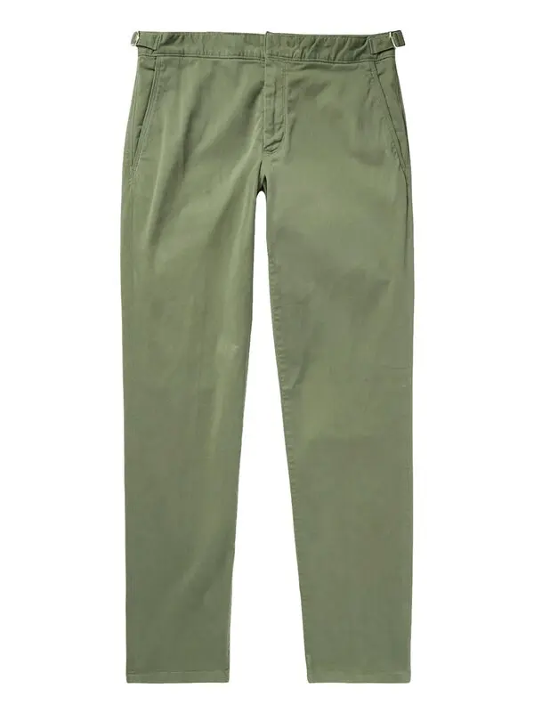 Orlebar Brown Fallon Slim-fit Trousers - Green