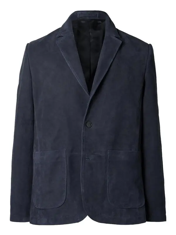 Mr P. Suede Blazer - Blue