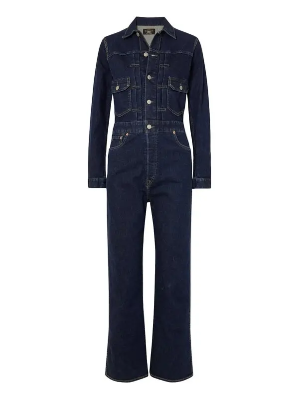 Ralph Lauren Denim Jumpsuit - Blue