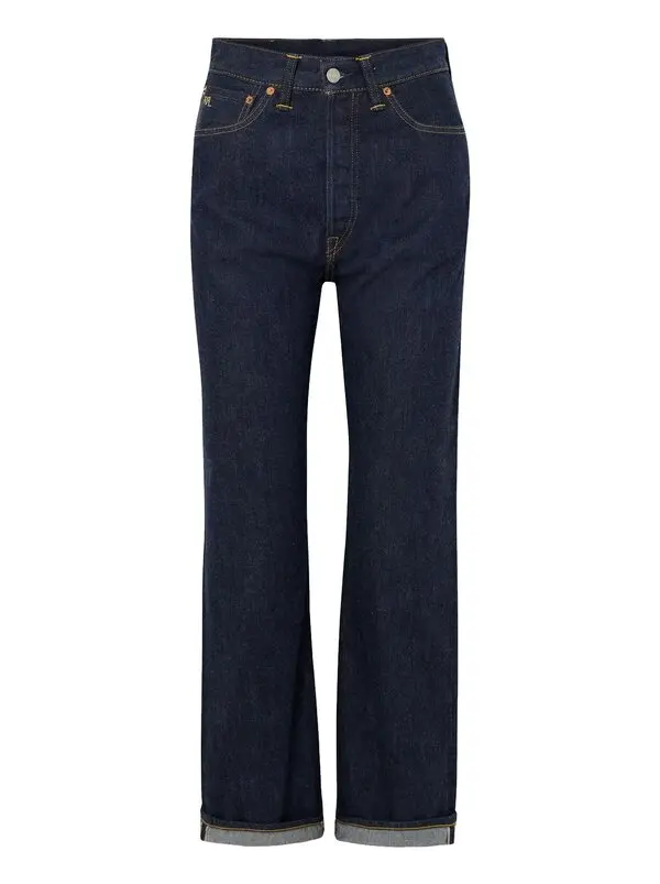 Ralph Lauren High-rise Wide-leg Jeans - Blue