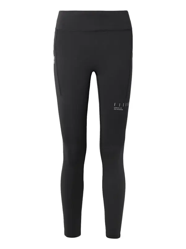 On Performance Recycled-jersey Leggings - Black