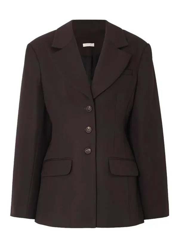 DIOTIMA Marcus Wool-twill Blazer - Brown