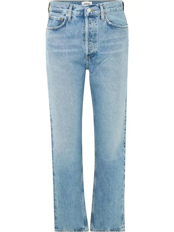 AGOLDE 90s Pinch High-rise Straight-leg Jeans - Blue