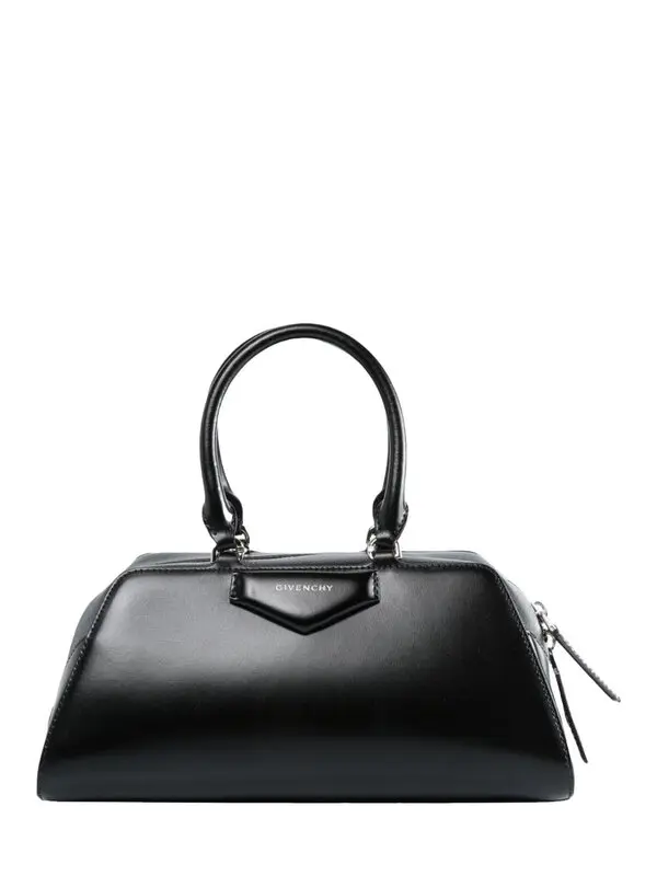 Givenchy Antigona East West Small Leather Handbag - Black