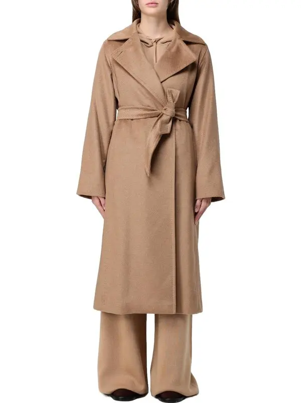 Max Mara Long Coat - Camel