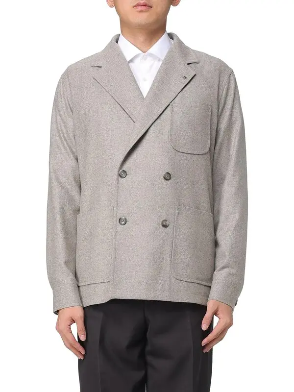 Tagliatore Tailored Double-breasted Jacket - Dove Grey