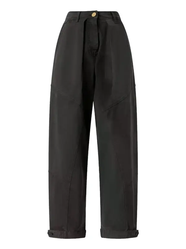Pinko Seam Detail Trousers - Brown