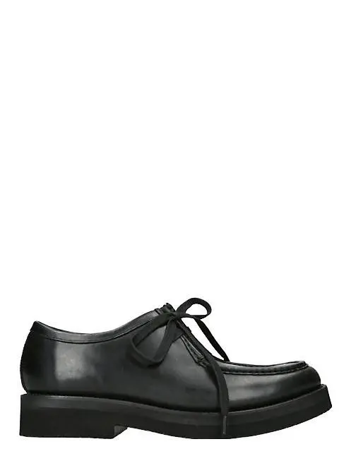 Grenson Clarkson Leather Derby Shoes - Black