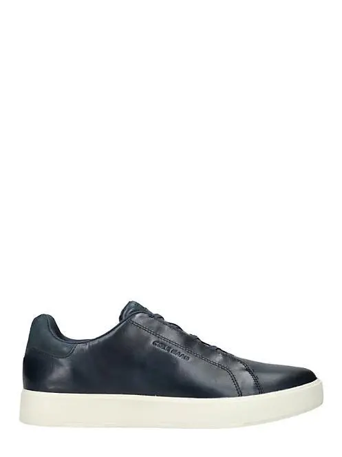 Cole Haan Grandprø Luxe Leather Slip-on Trainers - Blue/dark