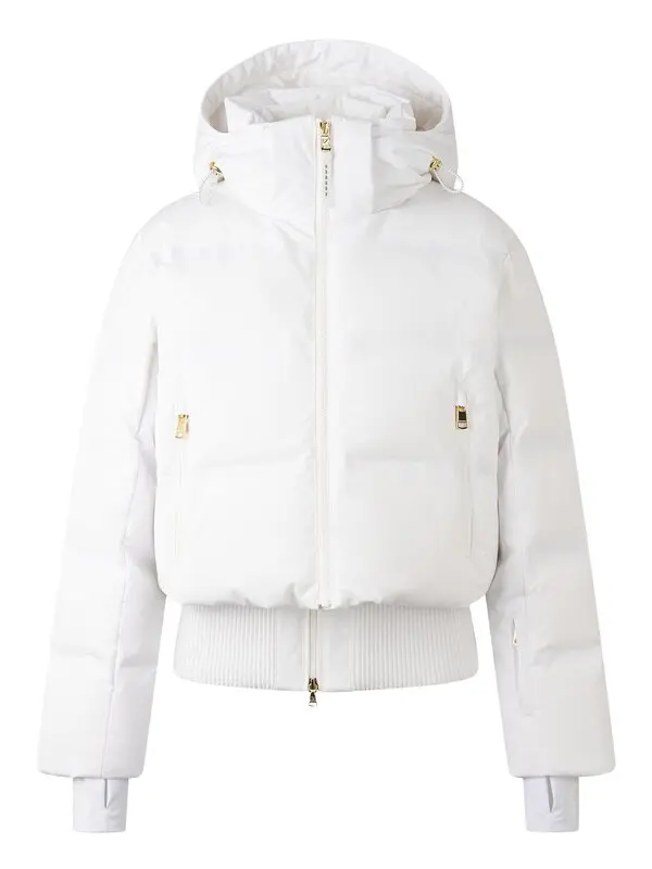 Bogner 2-in-1 Down Ski Jacket - White