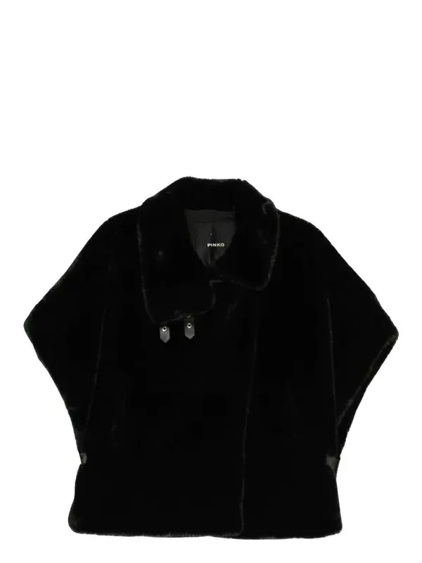 Pinko Fur Jacket - Black