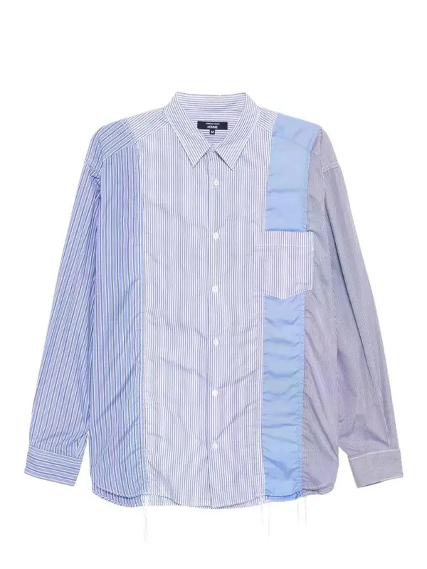 Comme Des Garçons Striped Shirt - White