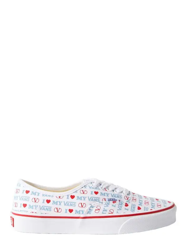 Valentino Garavani Vans Authentic Printed Sneakers - Pink