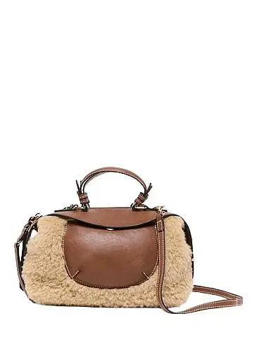 Pink Dolce Vita Luna Mini Crossbody Bag - Brown