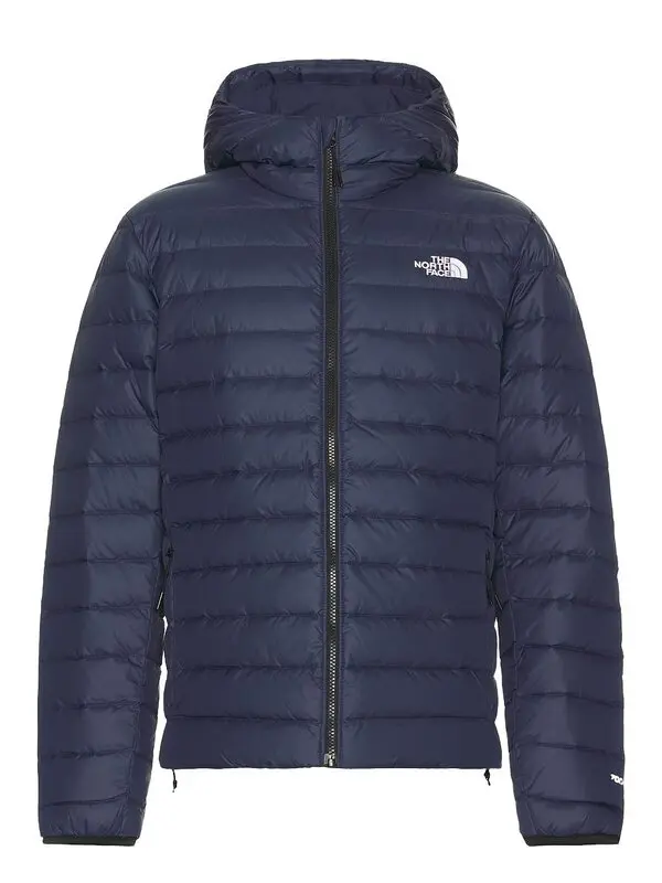 The North Face Down Hooded Jacket - Summit Navy