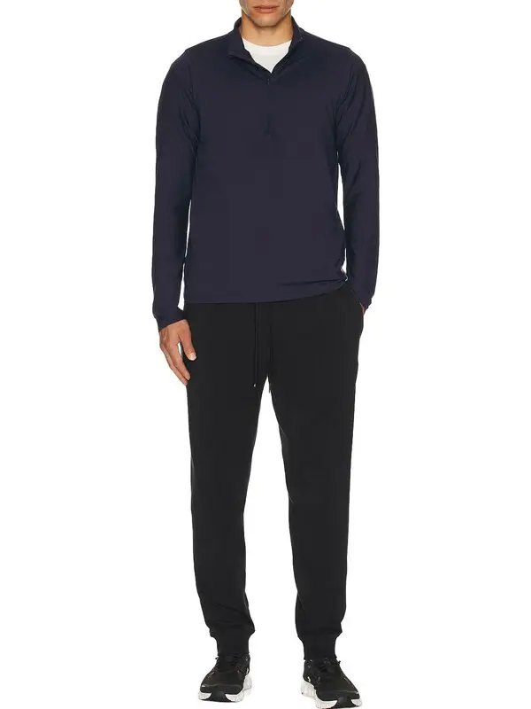The North Face Dune Sky 1/4 Zip Sweater - Summit Navy