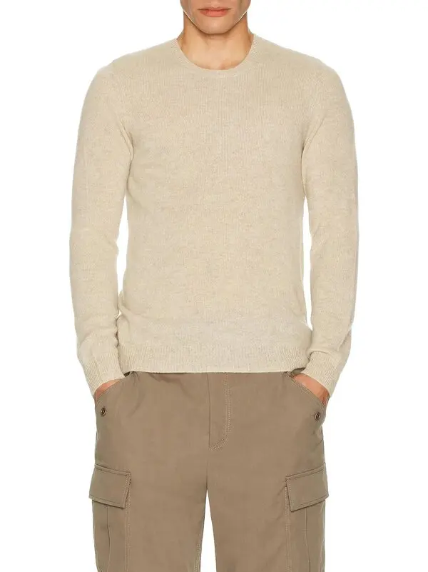 Onia Featherweight Cashmere Sweater - Stone