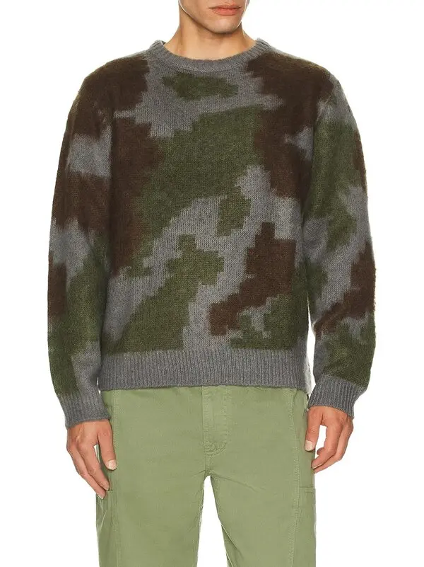 Gramicci Mohair Sweater - Jungle Digi Camo