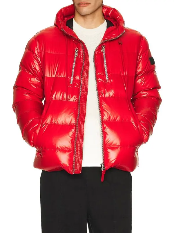 Mackage Victor Puffer Jacket - Dark Red