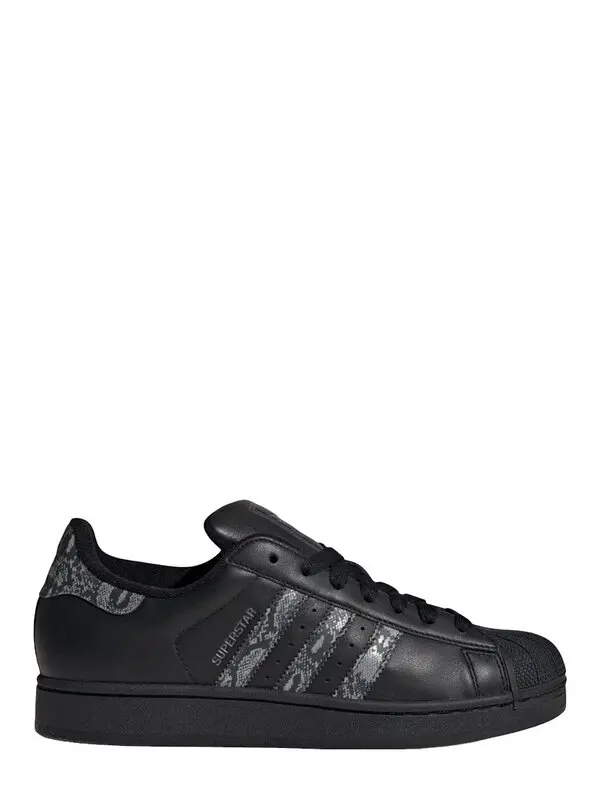 Adidas Superstar Ii Reflective Sneakers - Black/snakeskin
