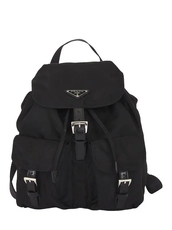 Prada Tessuto Backpack - Black