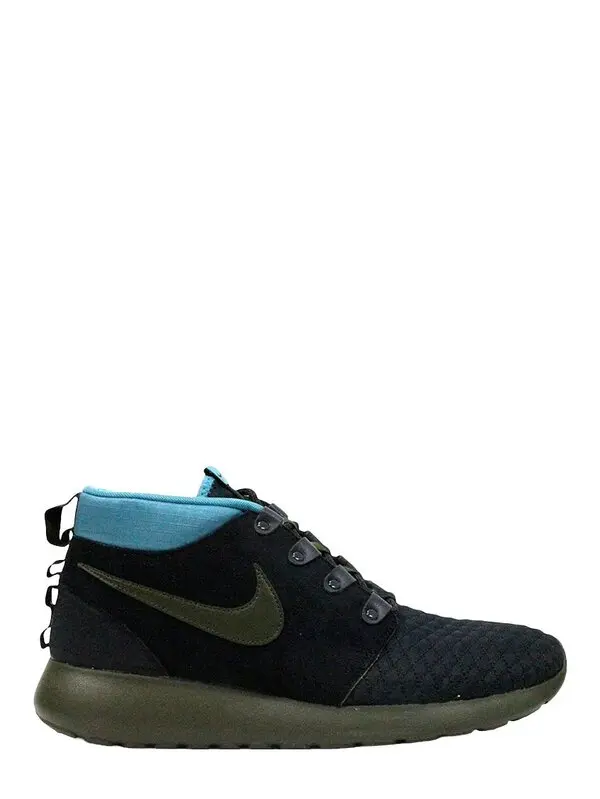 Nike Roshe Run Sneakerboot - Black/dark Loden/mineral Teal