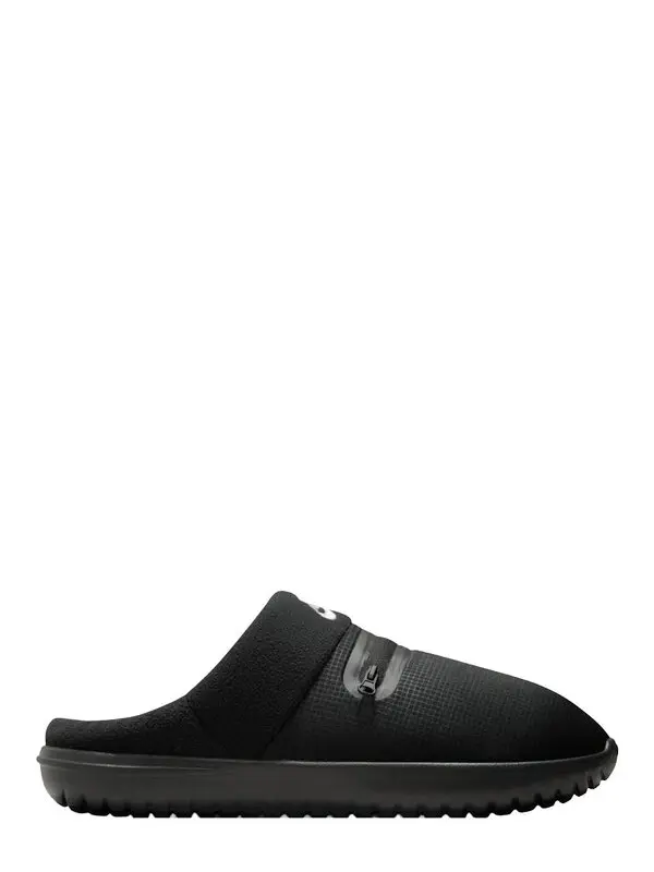 Nike Burrow Slipper - Black/metallic Silver