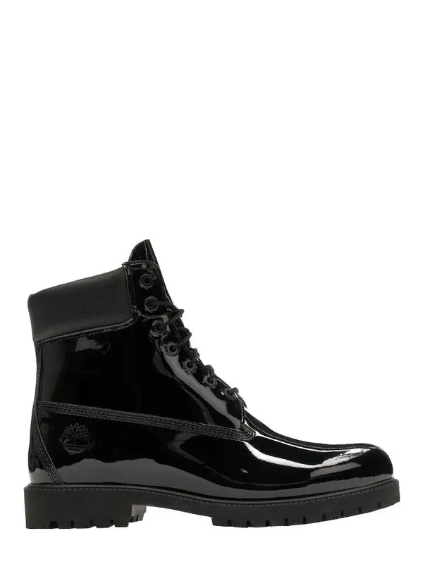 Timberland 6" Premium Waterproof Patent Boots - Black