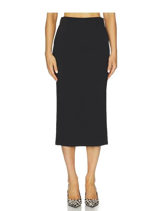 ALL THE WAYS Jane Midi Skirt - Black