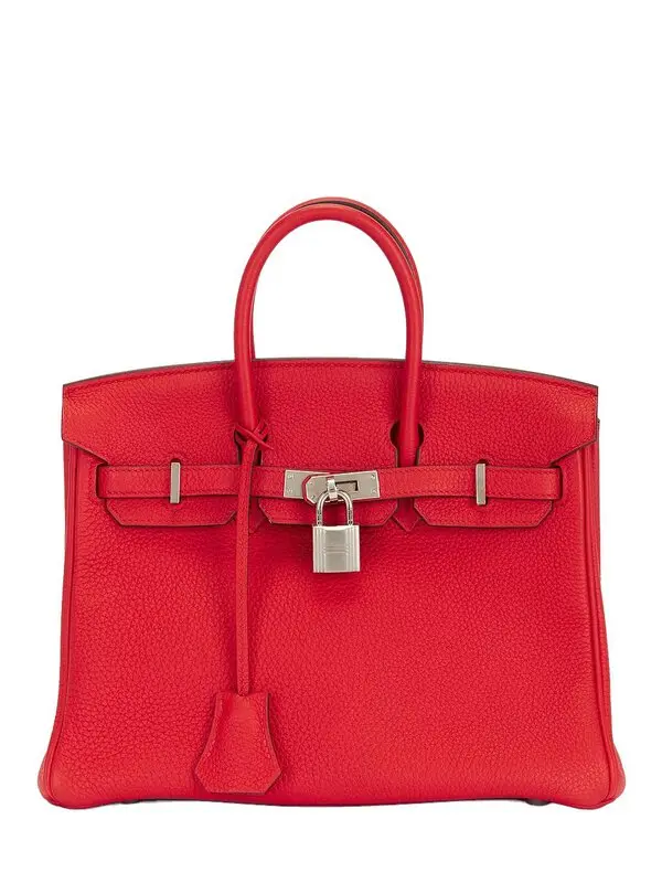 Hermès Birkin 25 Handbag - Rouge Casaque