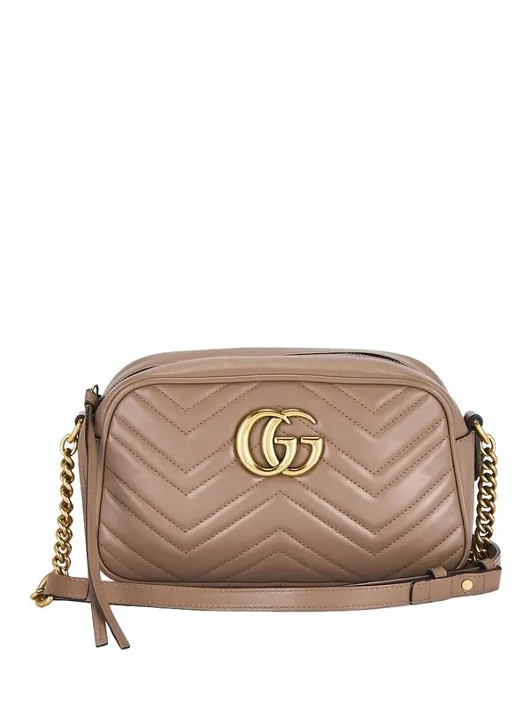 Gucci Gg Marmont Shoulder Bag - Dusty Rose
