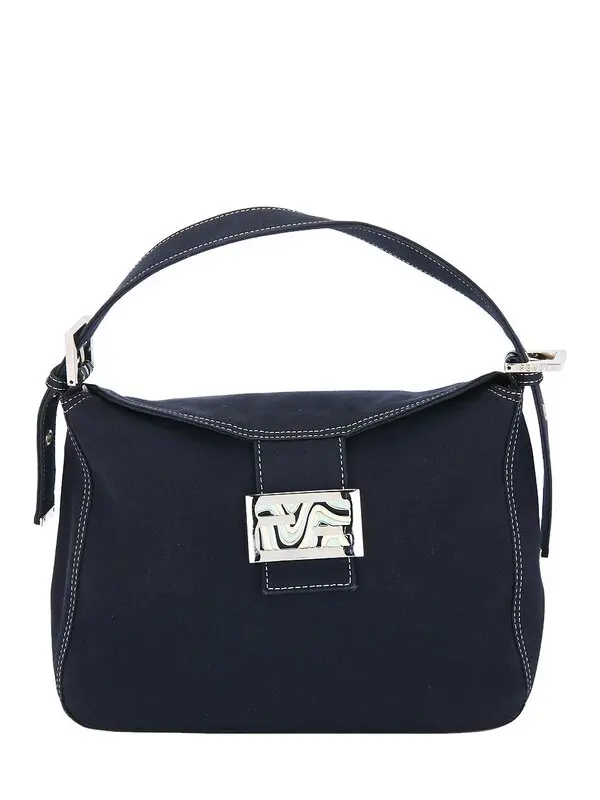 Fendi Mama Baguette Shoulder Bag - Blue