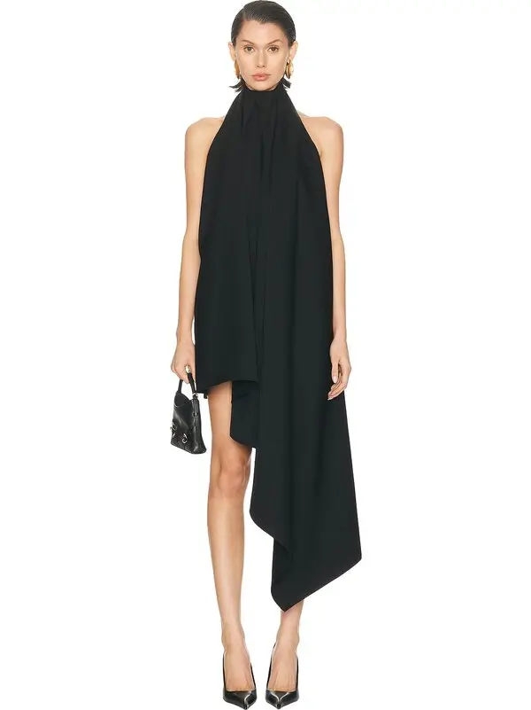 Givenchy Asymmetric Dress - Black