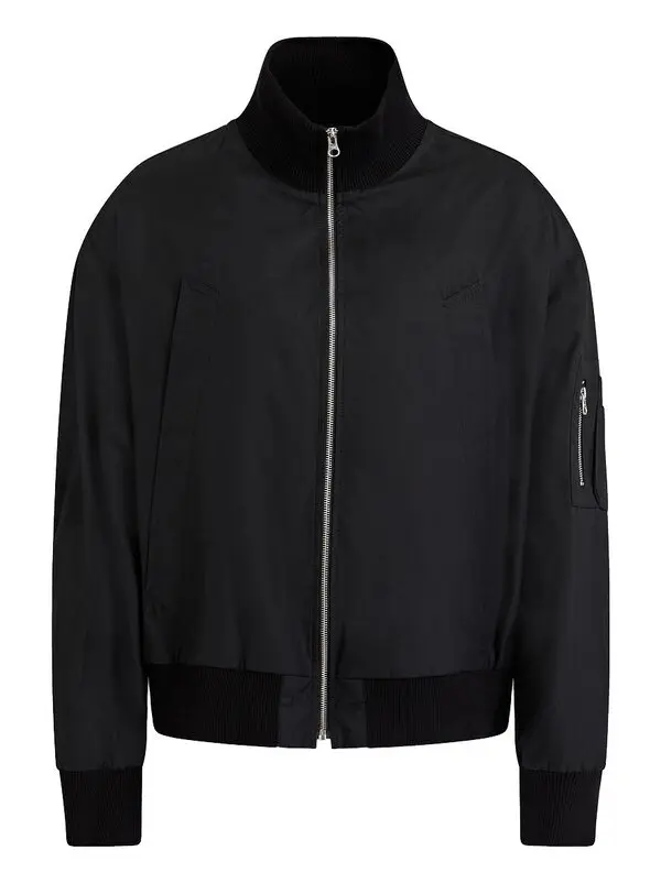 MAISON MARGIELA Cotton-twill Bomber Jacket - Black