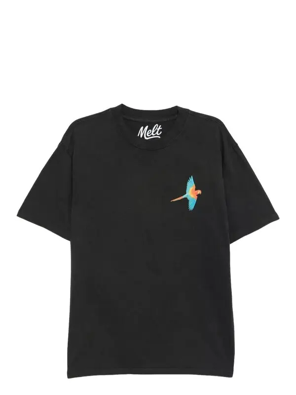MELT Graphic-print T-shirt - Neutrals