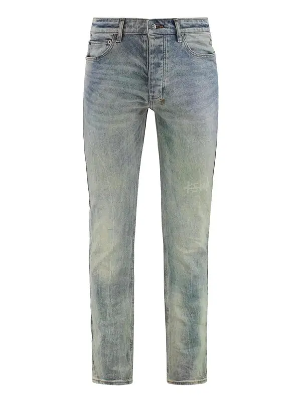 Ksubi Hazlow Mids Buttoned Jeans - Blue