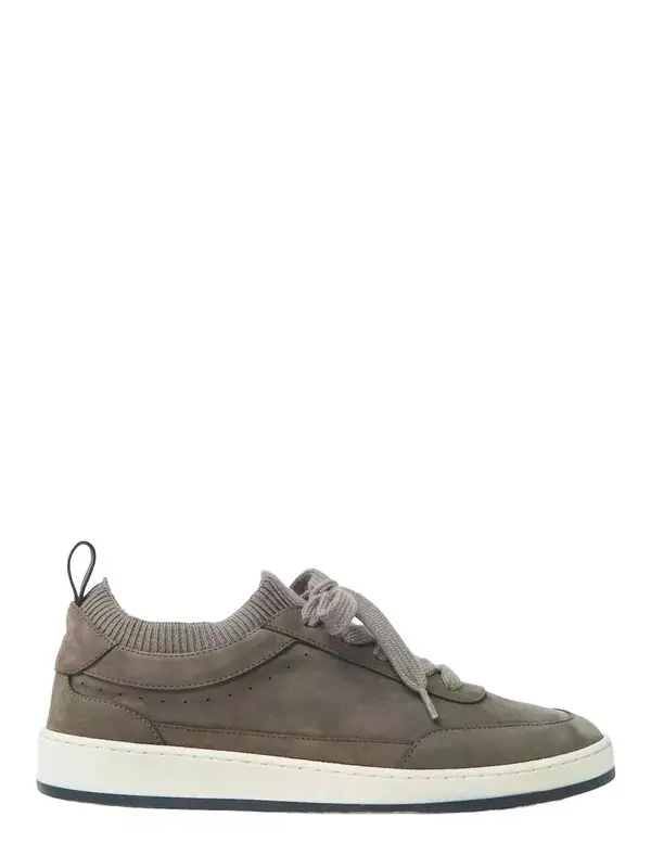 Peserico Suede Sneakers - Brown