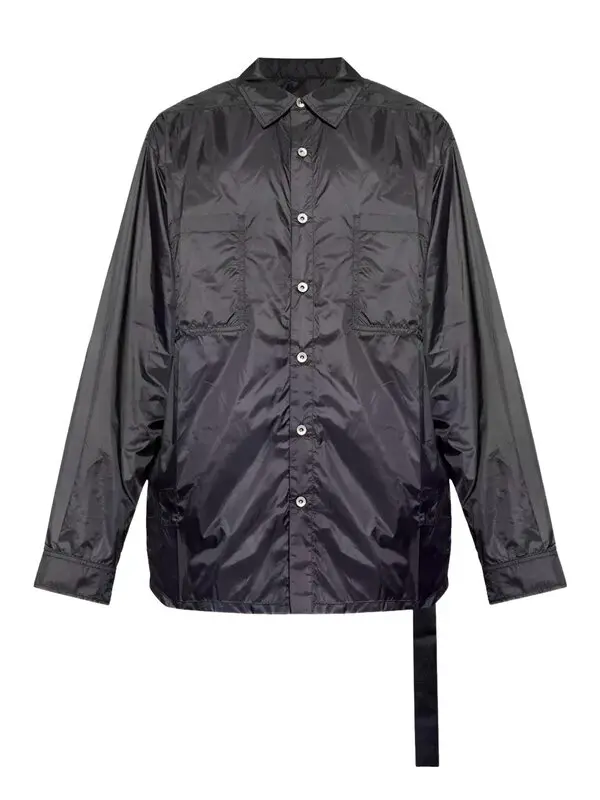 Rick Owens Buttoned Pocket Overshirt - Grey