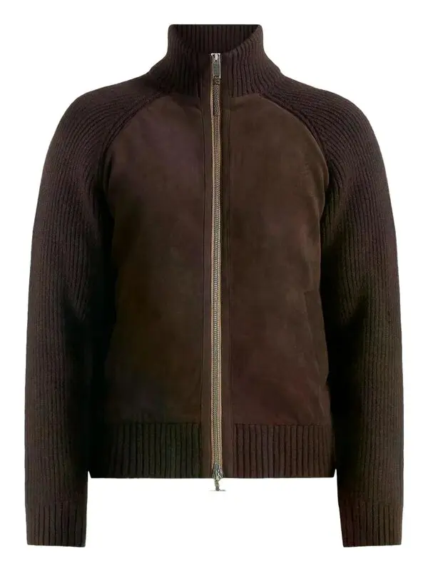 Manière De Voir Panelled Jacket - Brown