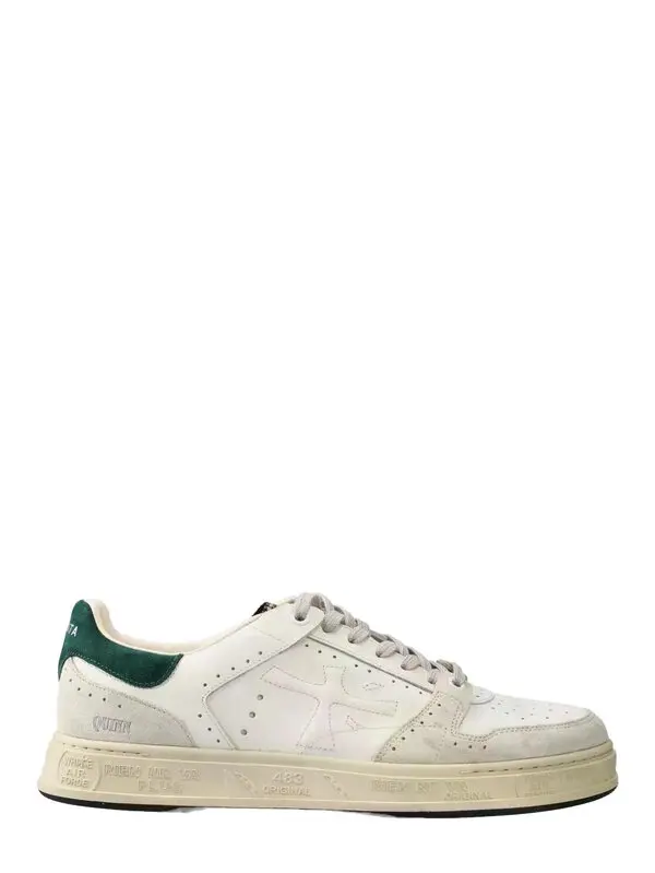 Premiata Quinn Leather Sneakers - White