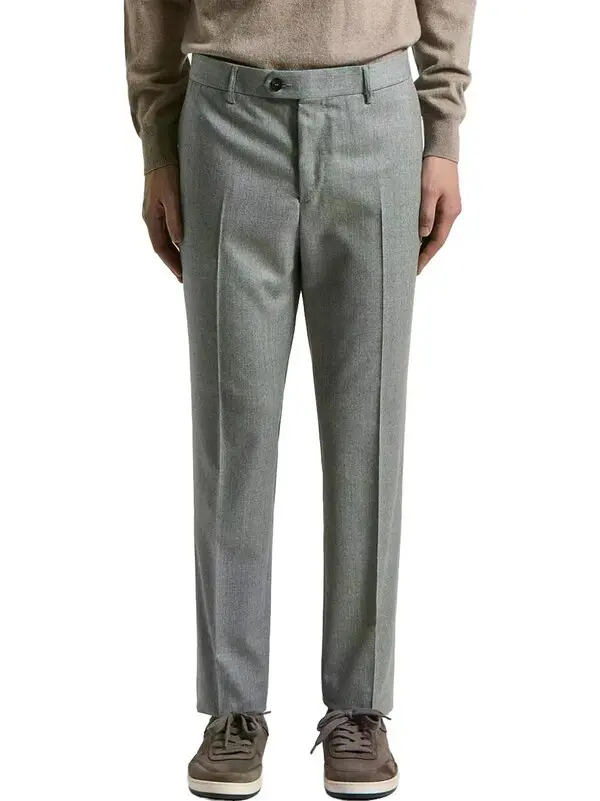 Peserico Button Trousers - Grey